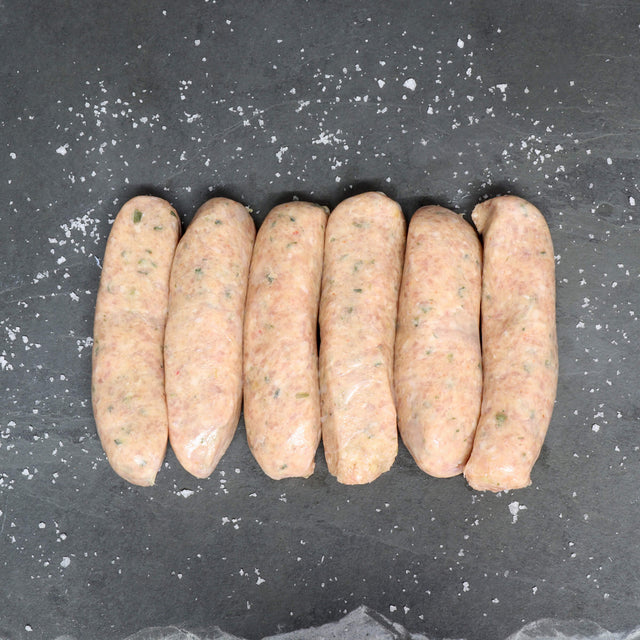 Welsh Dragon Pork Sausages – Penygraig Family Butchers